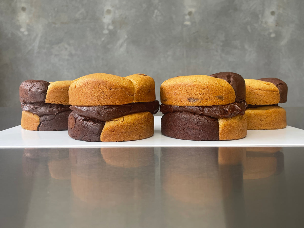 Chubbies - Mini Cookie Cakes with Ganache centres – Brave the Crave